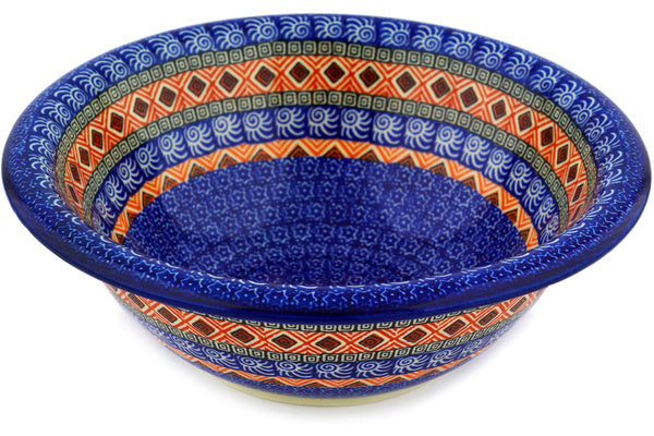 Bowl 10" Aztec Night Theme – Polish ♥ Pottery