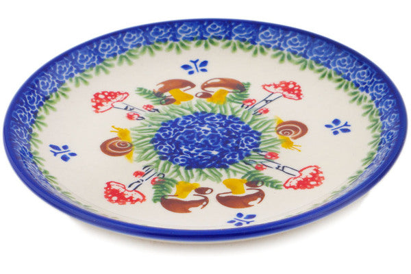 Plate 7" Gardens In Poland Theme – Polish ♥ Pottery