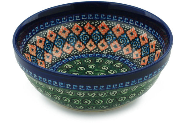 Bowl 7" Harlequin Theme UNIKAT – Polish ♥ Pottery