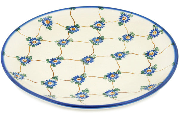 Plate 10" Aster Trellis Theme – Polish ♥ Pottery
